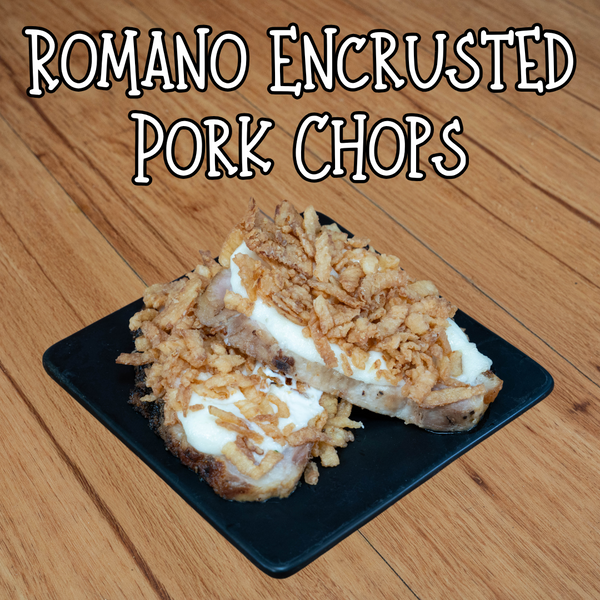 Romano Encrusted Pork Chops – Lous Farm Mart